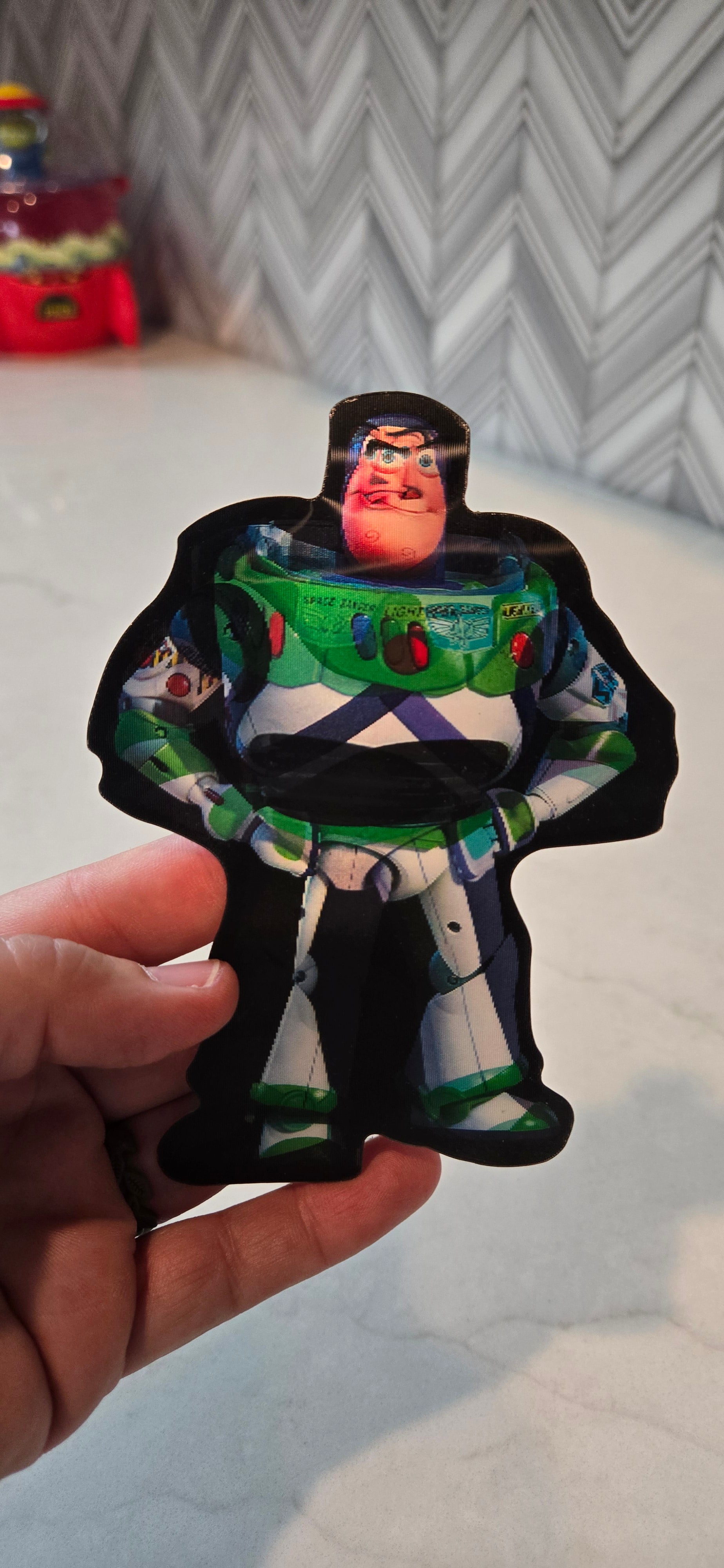 Disney Pixar Toy Story Buzz Lightyear 3D Lenticular Sticker – Boise Bags